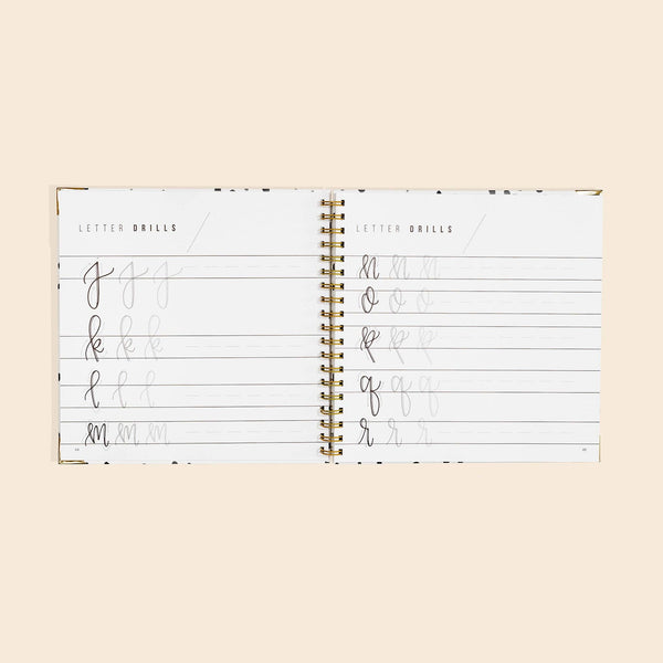 Hand Lettering 101: A Step-by-Step Calligraphy Workbook – Lineage & Leaf