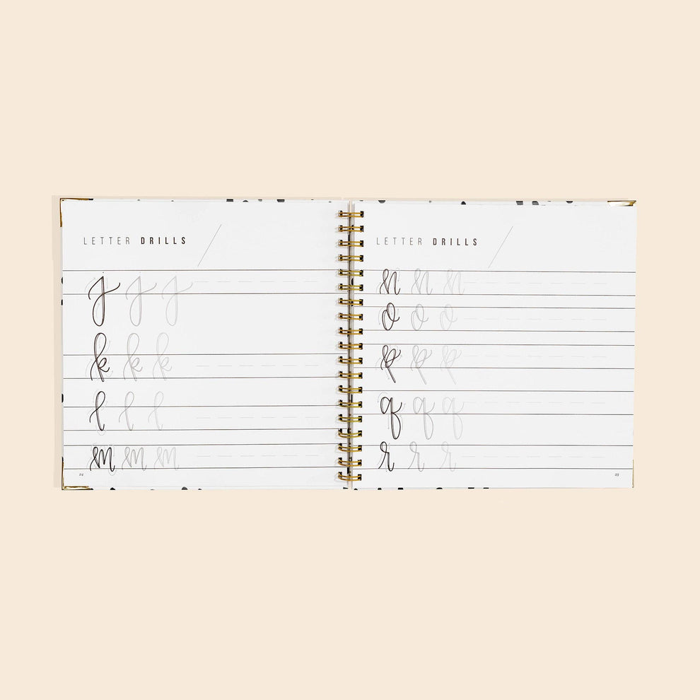 Hand Lettering 101: A Step-by-Step Calligraphy Workbook – Lineage & Leaf